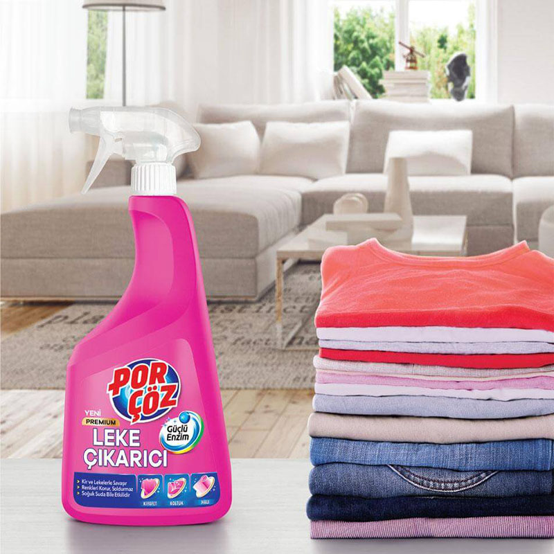 خرید اسپری لکه بر چند منظوره 750 میل پورچوز Porcoz | قیمت 22 تیر